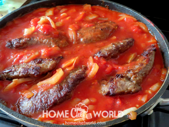 Swiss Steak with Tomato Sauce | Home Chef World