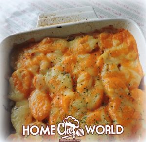 Easy German Casserole Recipe with Ham and Potatoes | HCW