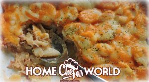 Easy German Casserole Recipe with Ham and Potatoes | HCW