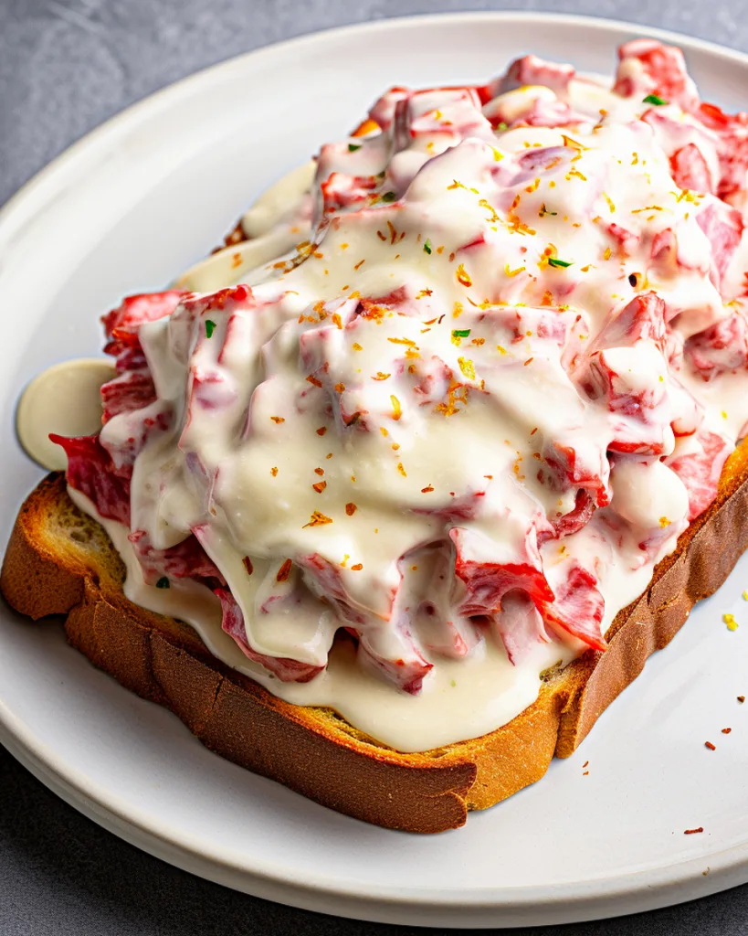 Creamed Chipped Beef on Toast - Home Chef World
