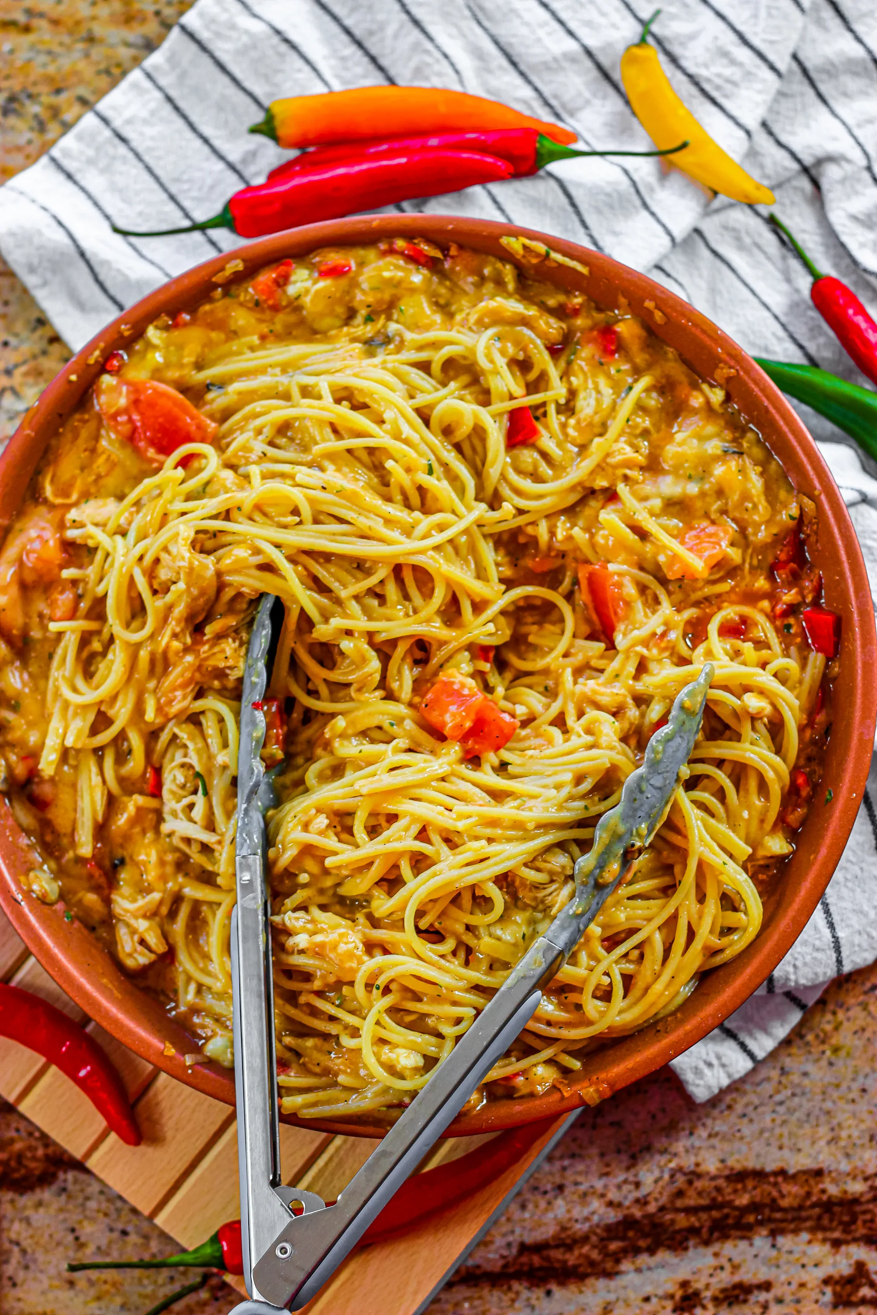 Amazing Chicken Spaghetti - Home Chef World