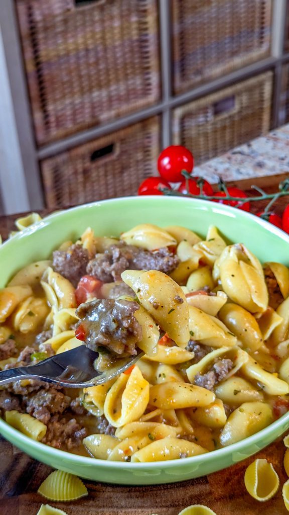Pasta Shells with Ground Beef - Home Chef World