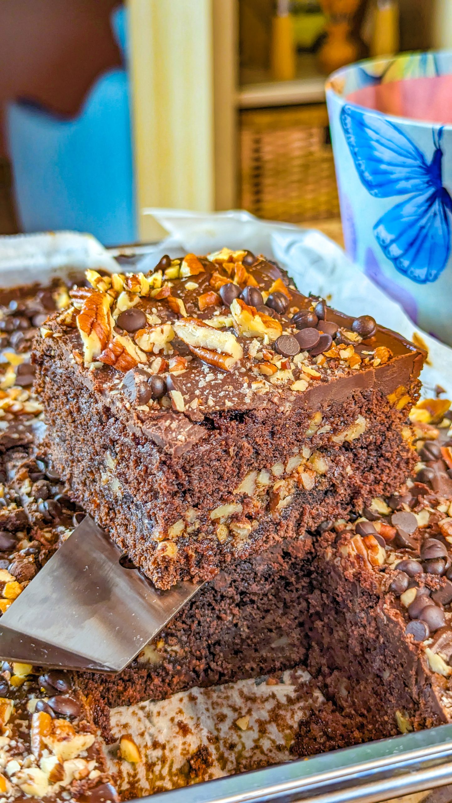 Turtle Caramel Cake Home Chef World