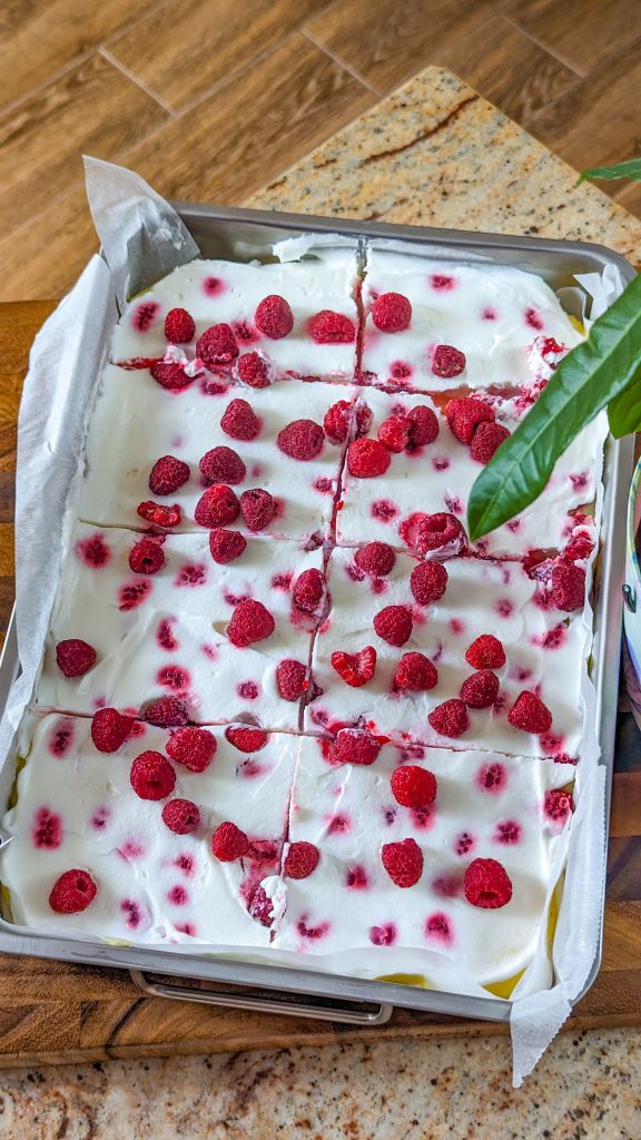 Raspberries and Cream Lush - Home Chef World