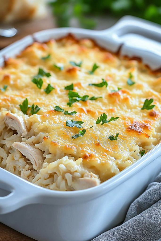 Classic Angel Chicken Rice Casserole - Home Chef World